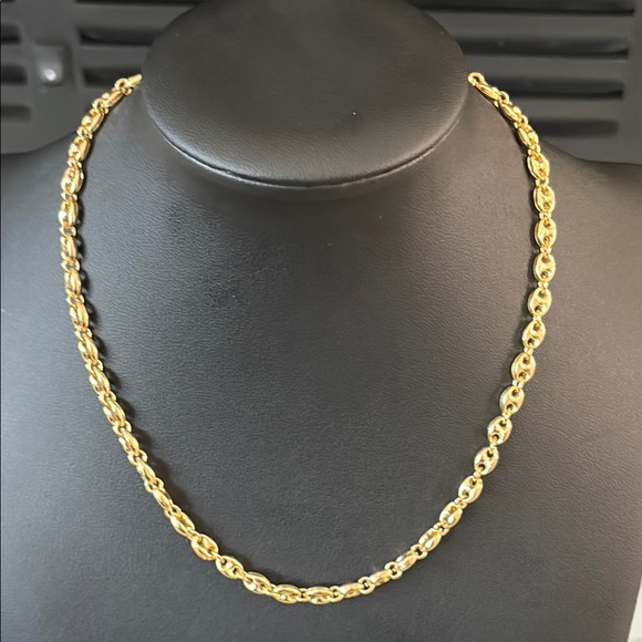 Jewelry | New 18k Gold Filled Gucci Puff Necklace Chain 16 | Poshmark